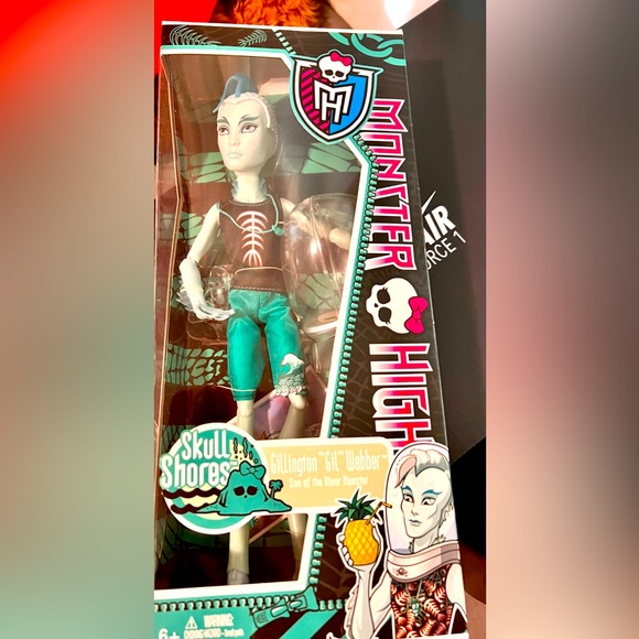 Toys | Monster High Skull Shores Gil Webber Original Nib | Poshmark
